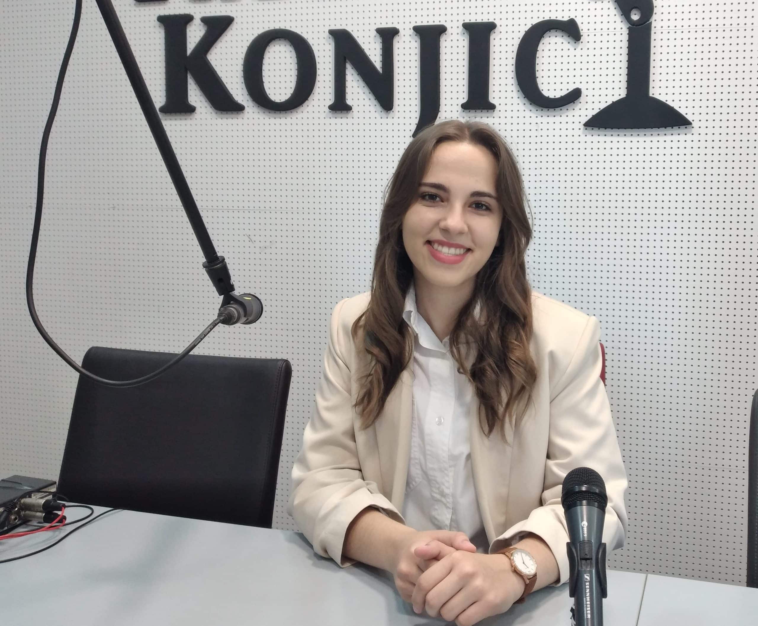 Maida Biber je učenica generacije Srednje škole Konjic u školskoj 2022 ...